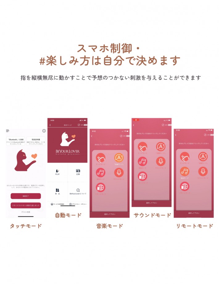 BeYourLover グルグルハコ 吸うハコ 吸引バイブ 2点責め 遠隔